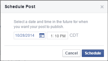 How to Schedule Facebook Posts for Maximum Exposure