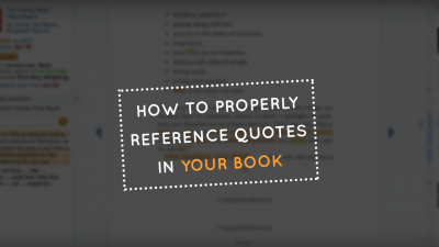 How to Properly Reference Quotes in Your Book